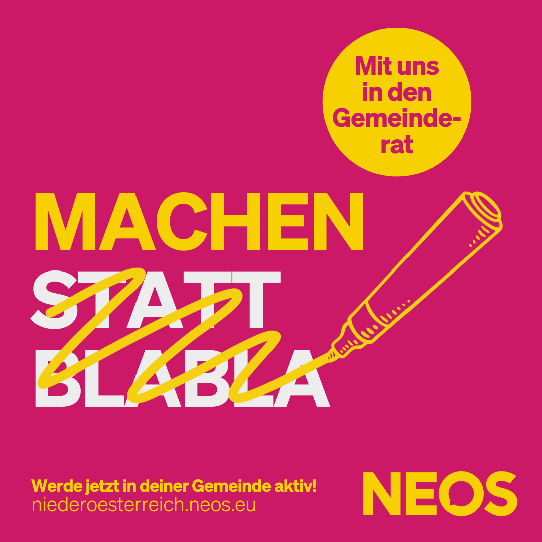 Shareables | NEOS Niederösterreich